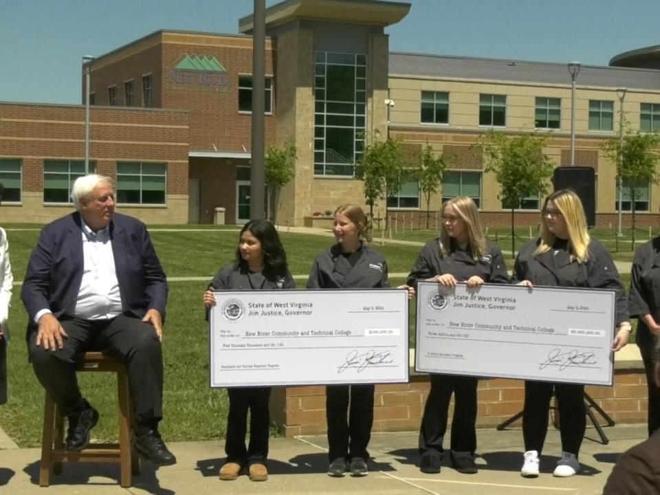 Justice presents New River CTC with $3.5 million for their programs