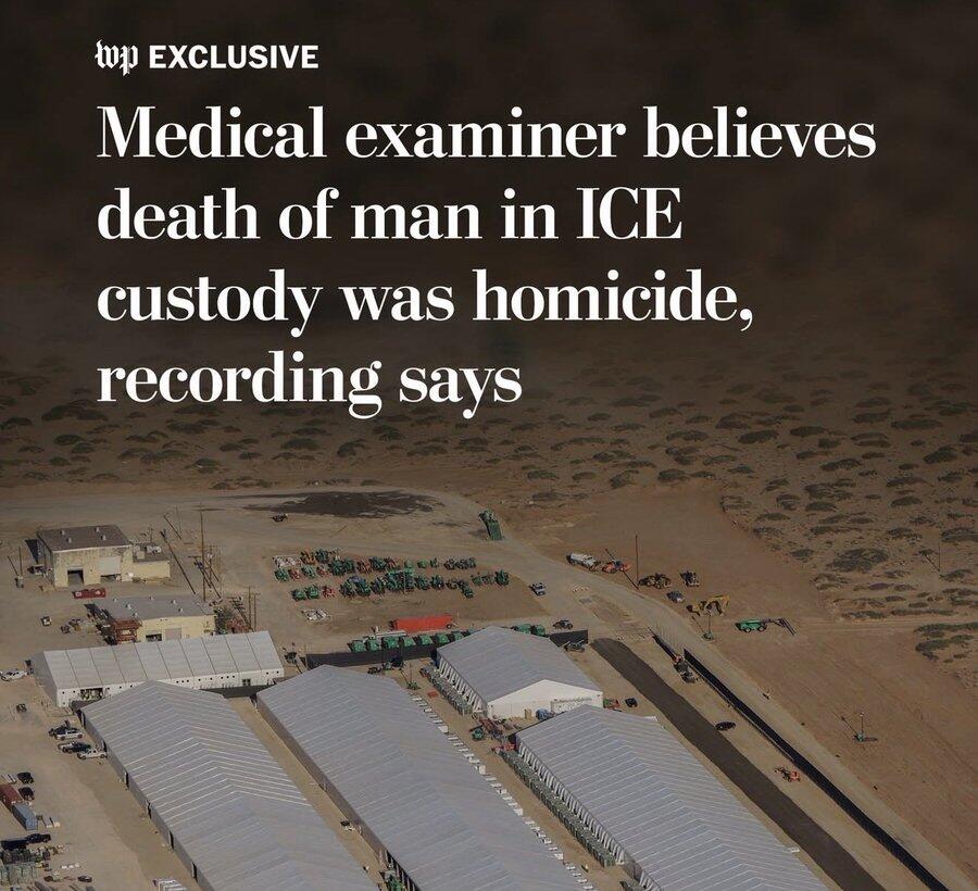 BREAKING: Man Dies in ICE Custody After Being Choked, Medical Examiner ...