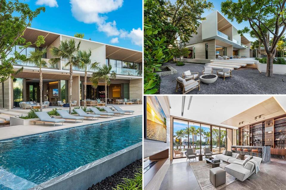This resort-style property in an exclusive Miami Beach enclave just ...