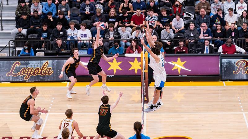 Loyola University Chicago Men’s Volleyball Team Achieves Season-Best ...