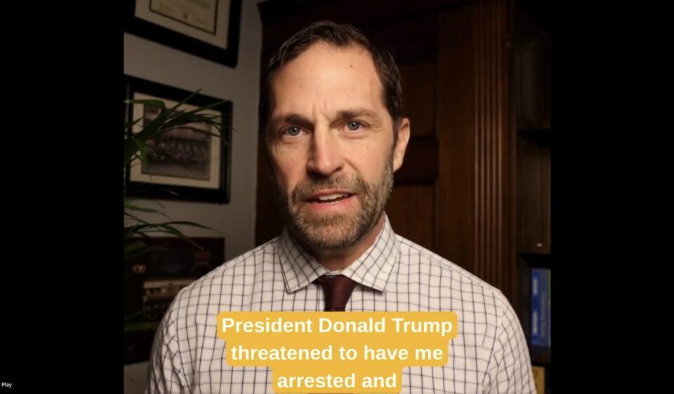 Trump threatens Rep. Crow with ‘death’ for video encouraging troops to refuse illegal orders ...