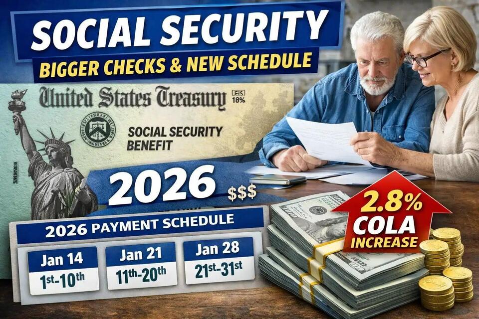 Millions to get new Social Security payment schedule and bigger checks ...