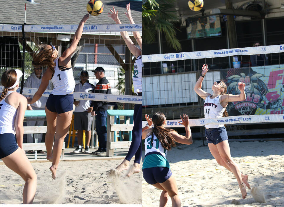 Women’s beach volleyball goes 3-1 in duals at South Carolina, North ...