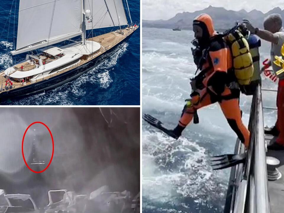 Divers discover cameras on Mike Lynch’s doomed superyacht that may ...