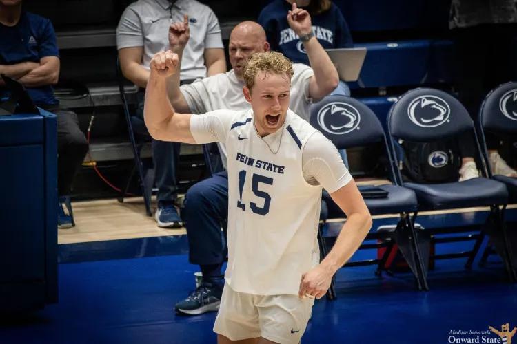 Penn State Men’s Volleyball Moves Up Two Spots To No. 15 In AVCA Poll ...