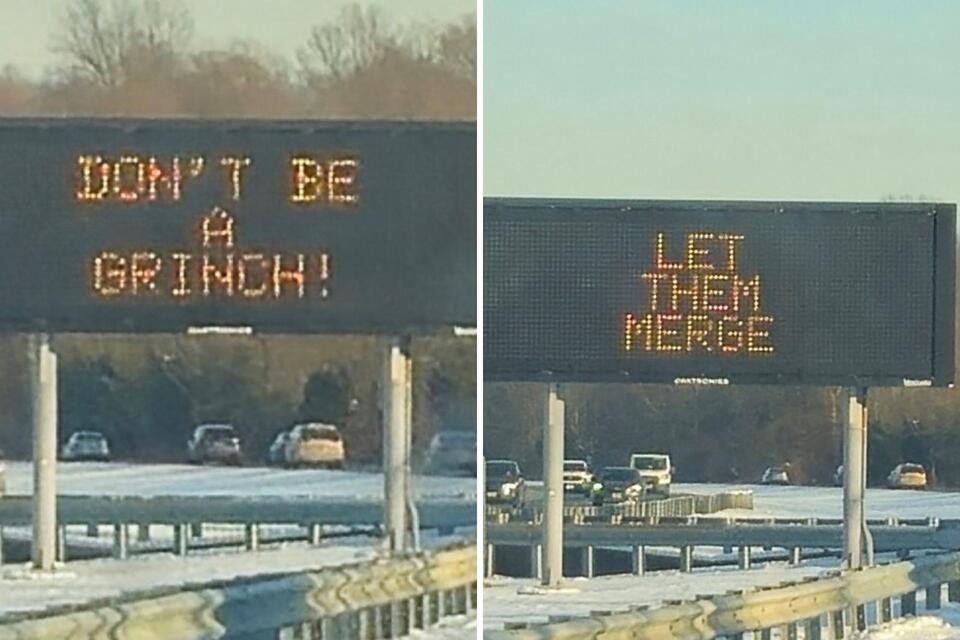 New Jersey's holiday highway signs promote safe driving - NewsBreak