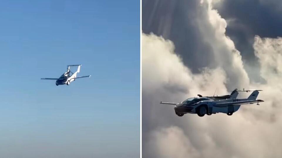 Innovative company unveils futuristic flying supercar that will hit ...