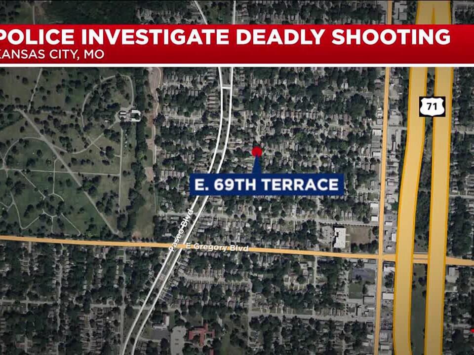 KCPD responding to homicide just east of The Paseo