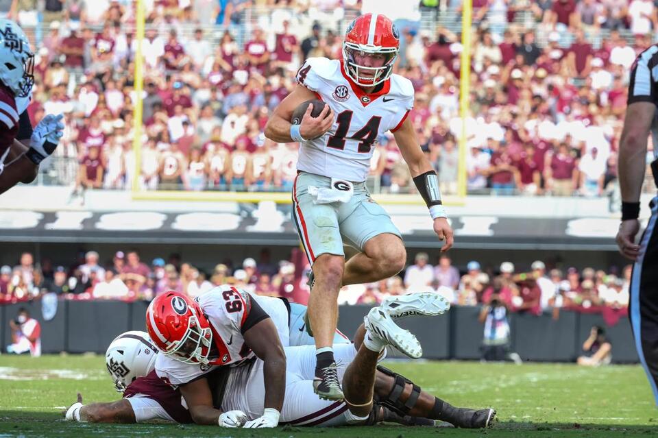 Georgia vs. Mississippi State Results in a Boost for Bulldogs in ...