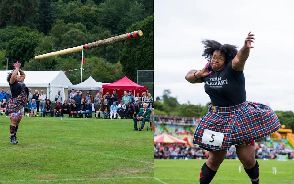 Meet the women tossing aside stereotypes at Highland Games - NewsBreak