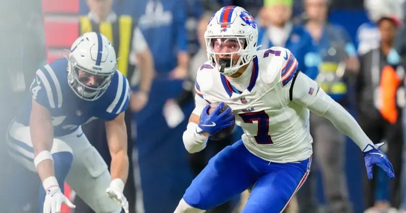 Taron Johnson injury: Bills CB goes down after scary head-to-head ...