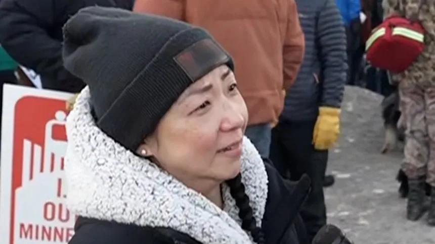 Minneapolis resident reacts to the shooting of Alex Pretti - NewsBreak