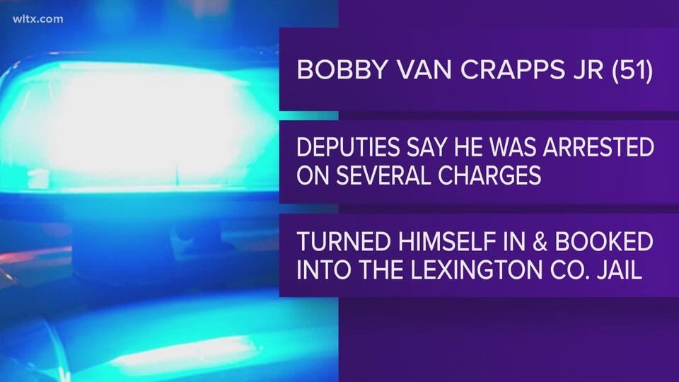 Suspect Crapps surrenders to Lexington County officials - NewsBreak
