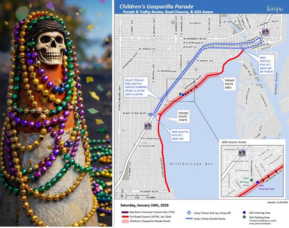 Children’s Gasparilla Parade in Tampa, Traffic Advisory Issued - NewsBreak