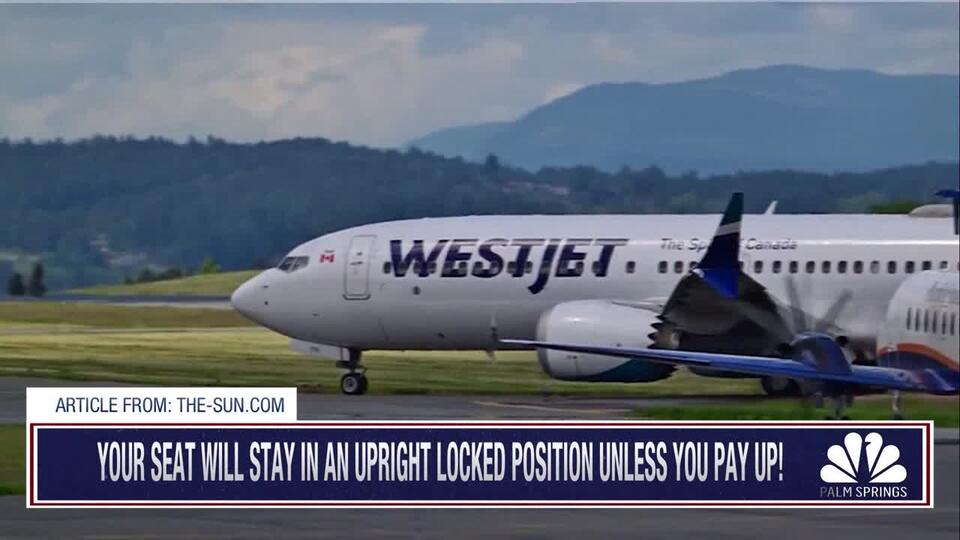 WestJet Faces Backlash for Charging Passengers to Recline Seats - NewsBreak