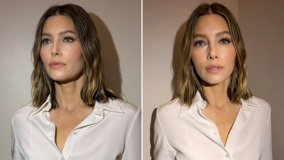 Jessica Biel Masters the Art of Soft Glam in Stunning All-White Look ...