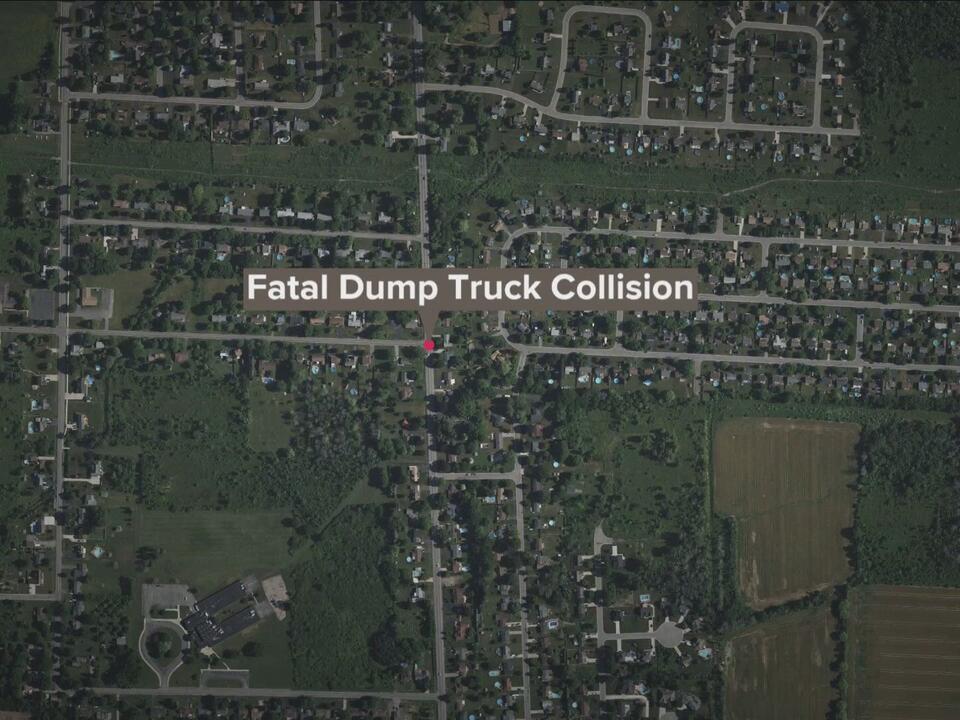 Woman Killed In Crash Involving Dump Truck 0329