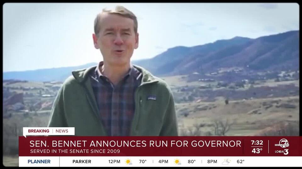 CO U.S. Senator Michael Bennet officially announces run for governor ...
