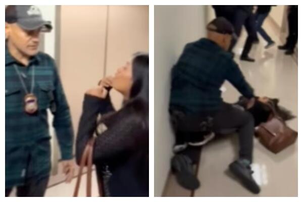 ICE Agent Who Viciously Threw Crying Woman to the Ground Is ‘Relieved ...