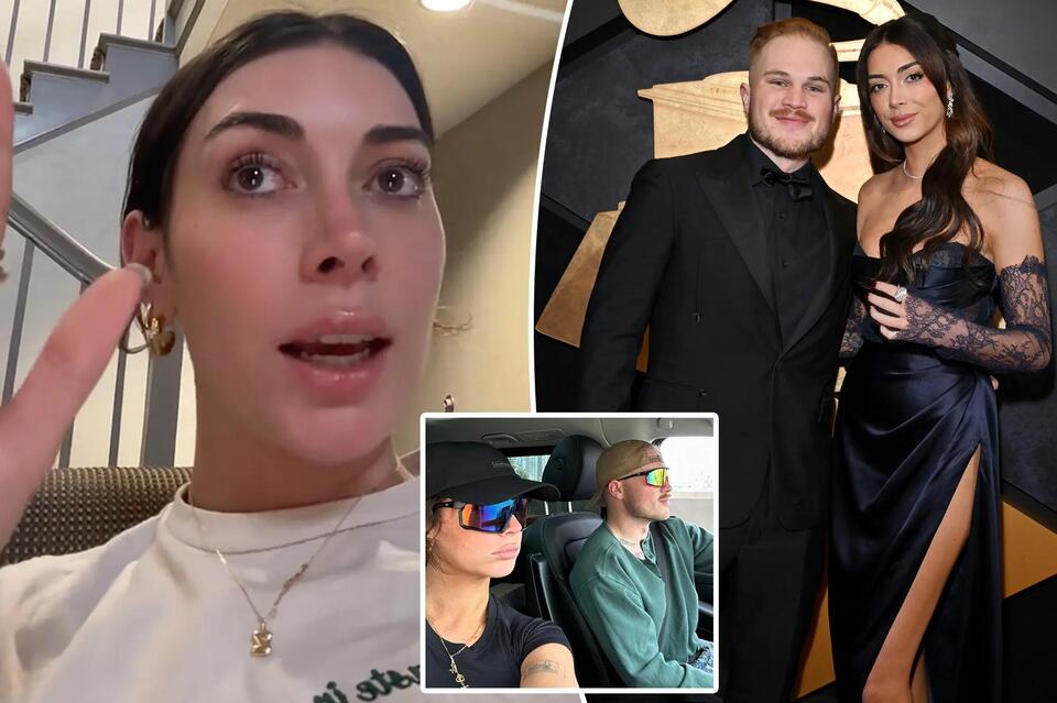 Country singer Zach Bryan and girlfriend Brianna Chickenfry nearly died ...