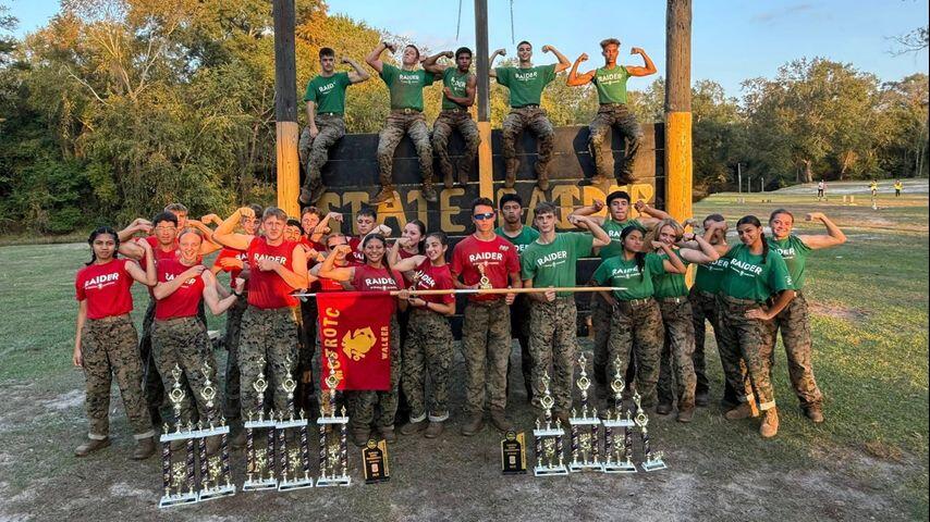 Walker High School Marine Corps JROTC wins All-Service Raider State ...