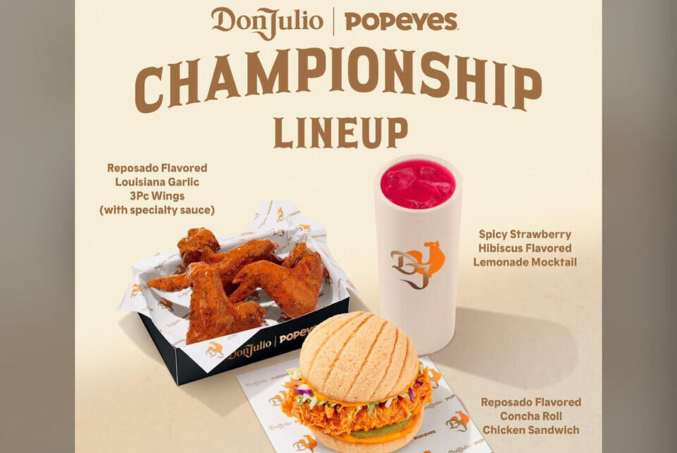 Popeyes And Don Julio Announce Their Super Bowl Collaboration - NewsBreak