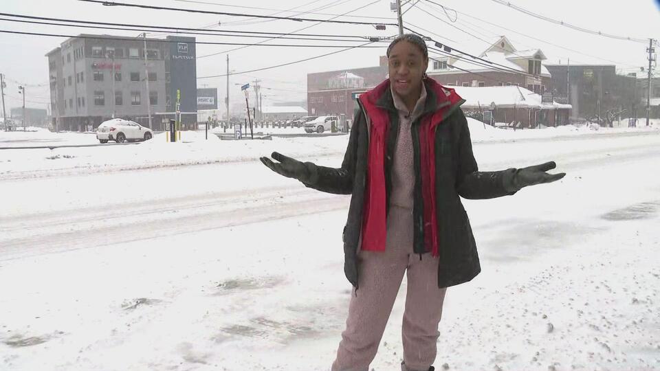 STORM CENTER: Roads in Portland coated in slick, slippery snow - NewsBreak