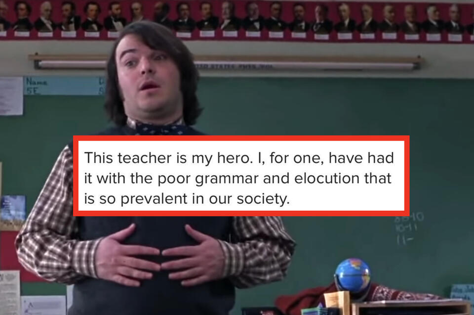 A Teacher’s List Of Slang Words Banned In Their Class Went Viral, And ...