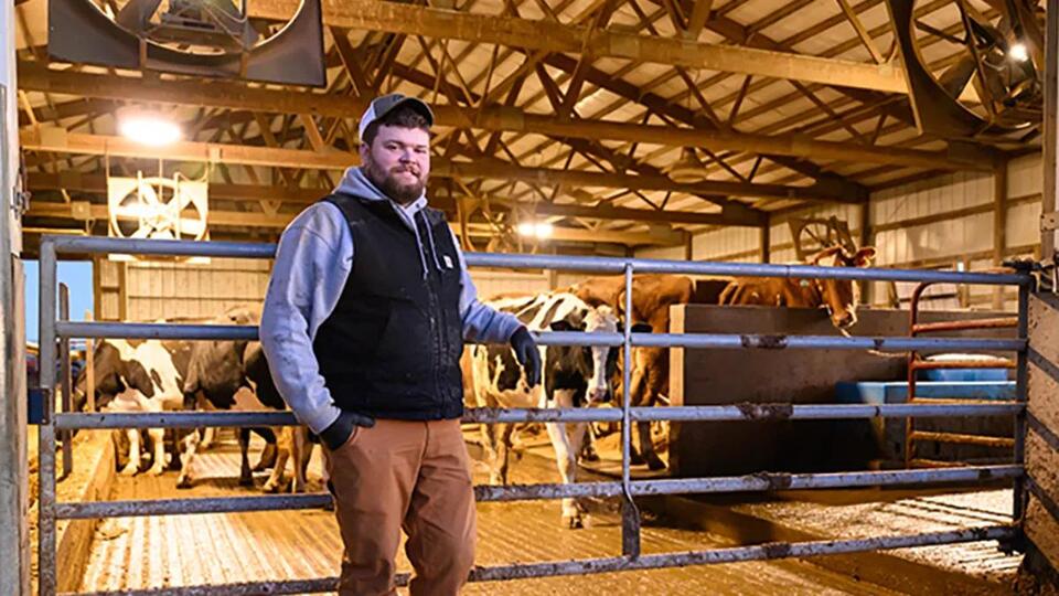 Evan Schrauth of Fond du Lac Co. is Compeer Financial's 2025 ...
