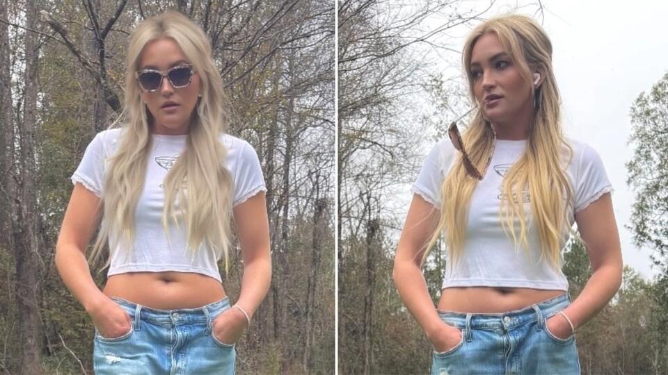 Jamie Lynn Spears Flaunts Her Midriff in Laid-Back Crop Top Look ...