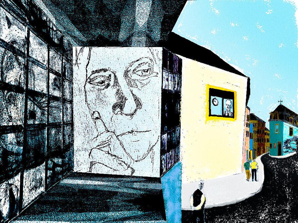 Sea Cliff artist Frank Ferrara finds the balance between art and music ...