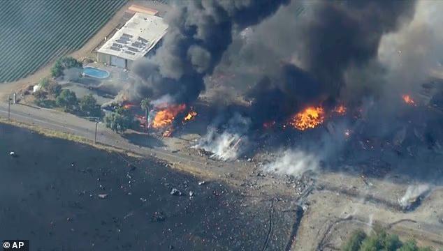 Human remains discovered inside California fireworks facility after ...