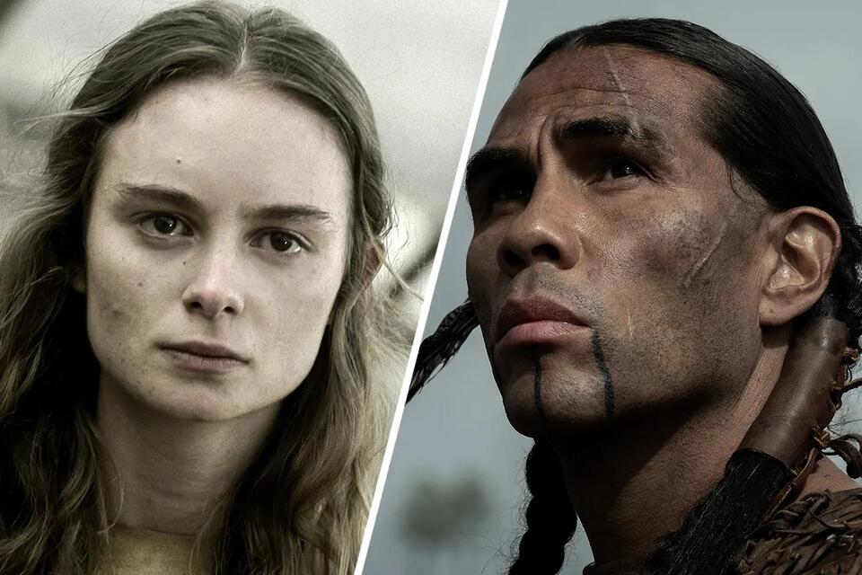 ‘American Primeval’ Stars Saura Lightfoot-Leon and Derek Hinkey Are Glad Abish and Red Feather ...