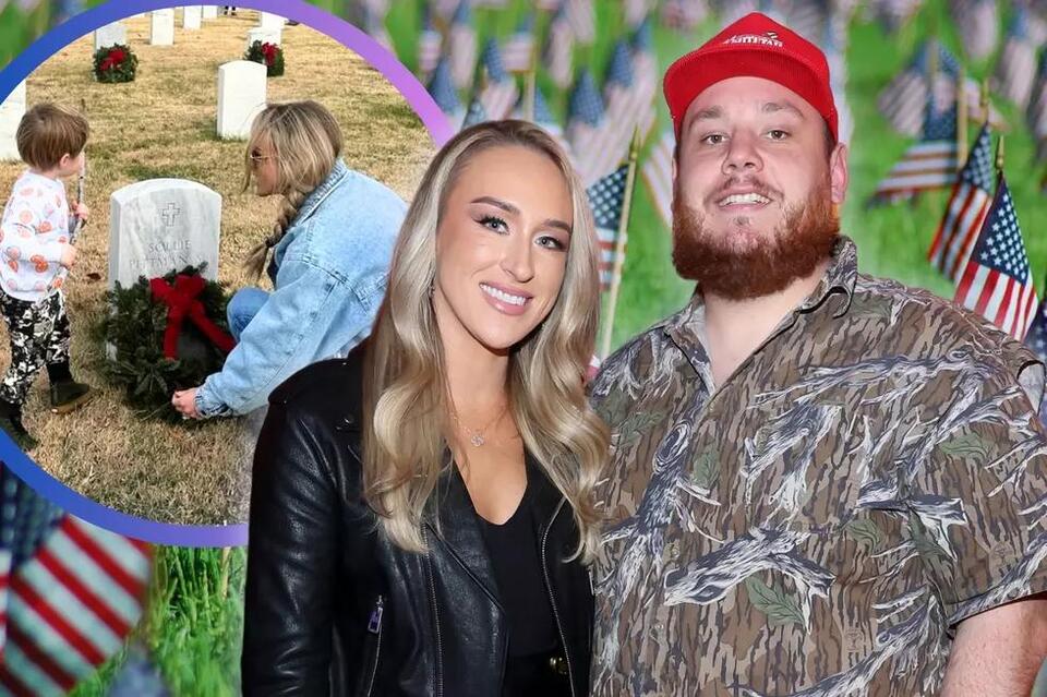 Luke Combs’ Son Lays Wreaths at Graves of Fallen Military Service ...