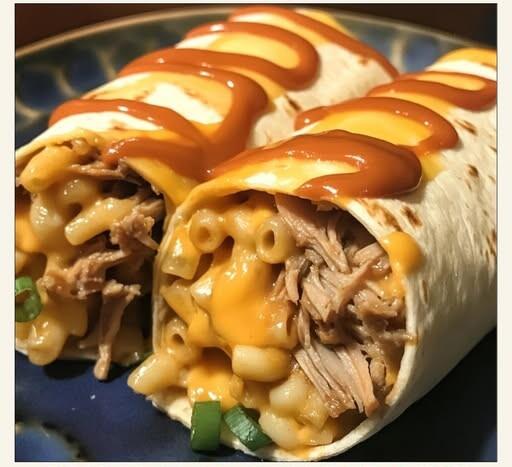 Pulled Pork Mac 'n' Cheese Wraps: A Comfort Food Classic with a Twist ...