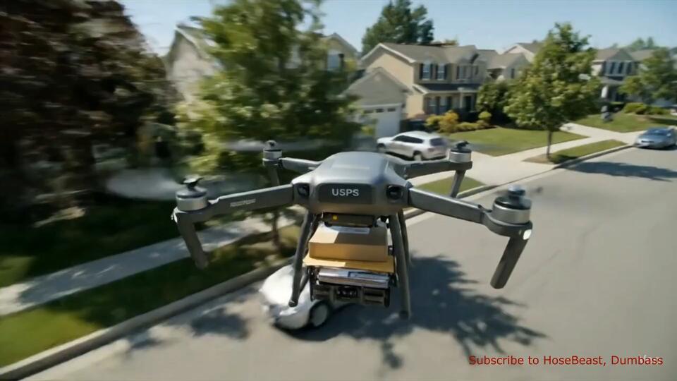 USPS Drone Air Mail Delivery - NewsBreak