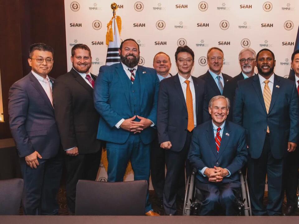 'Temple was picked over 75 cities' | South Korean company building new ...