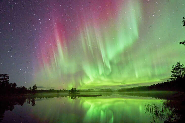 Northern lights may be visible in Illinois tonight, but cloud cover ...