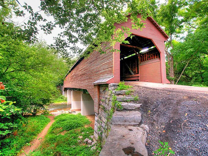 This Stunning Covered Bridge In Virginia Is One Of The State’s Best ...