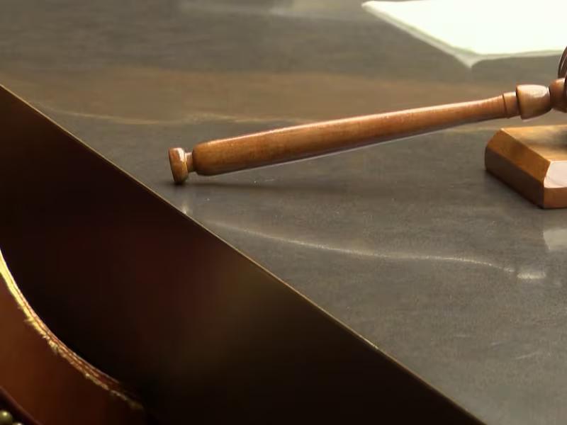 Former Santa Cruz County treasurer Elizabeth Gutfahr appears in court