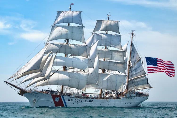 ‘America’s Tall Ship’ Eagle Will Make 2026 Port Call in Newport, R.I ...