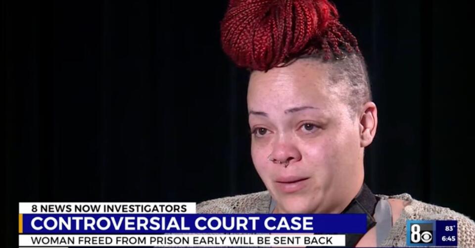 New mom sent back to jail after judge who vacated her armed robbery ...