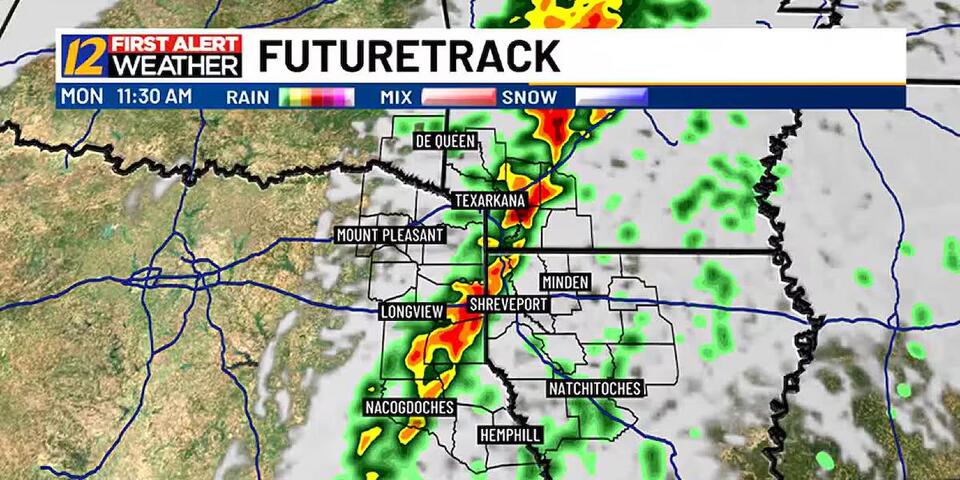 Heavy cloud cover today sets the stage for severe weather tomorrow ...