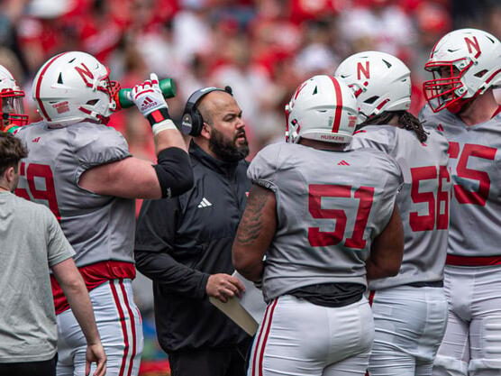 Nebraska Spring Look Back: Offensive line