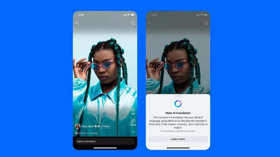 Meta Launches AI Voice Dubbing with Lip-Sync for Facebook and Instagram ...