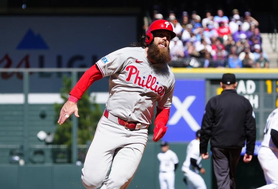 Phillies rain down 7 runs in first inning of Rockies' home opener, win ...