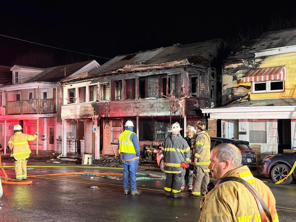 2 buildings, multiple homes burned in Nesquehoning fire - NewsBreak