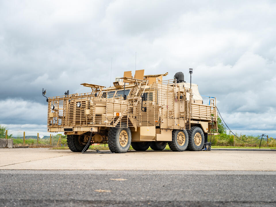 Raytheon HELWS Laser Weapon Completes First Fire for British Army