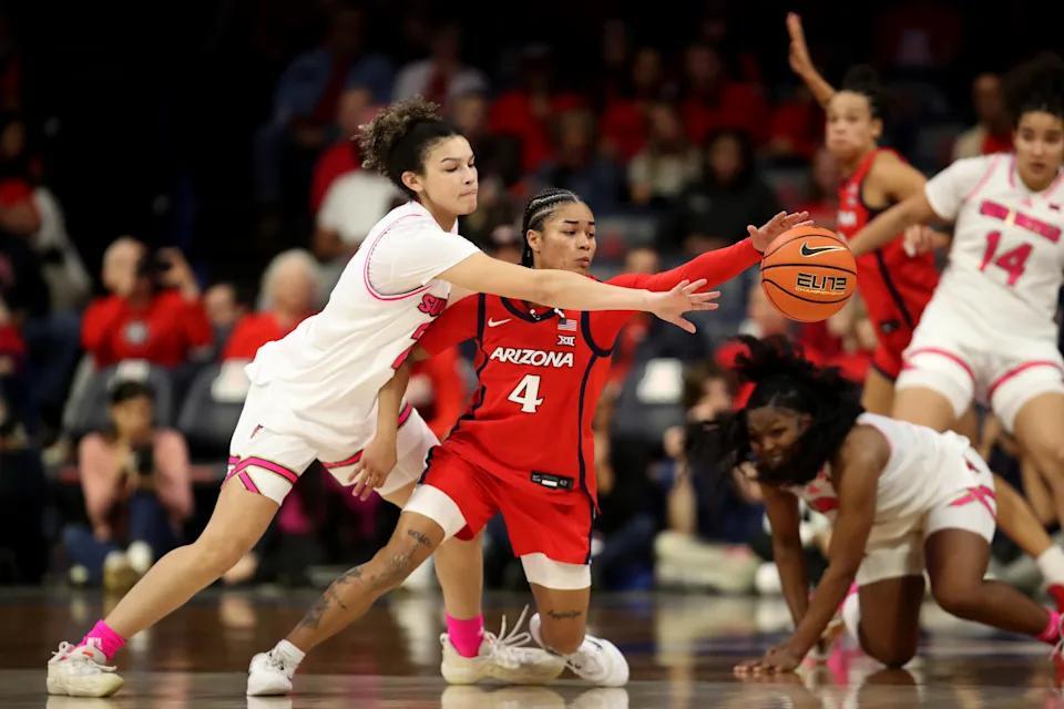 Arizona women’s basketball falls to ASU in overtime - NewsBreak