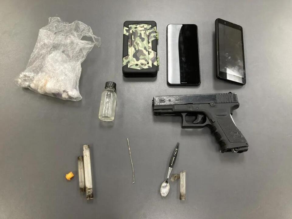 Officers Seize Suspected Fentanyl, PCP And Replica Glock Handgun At ...